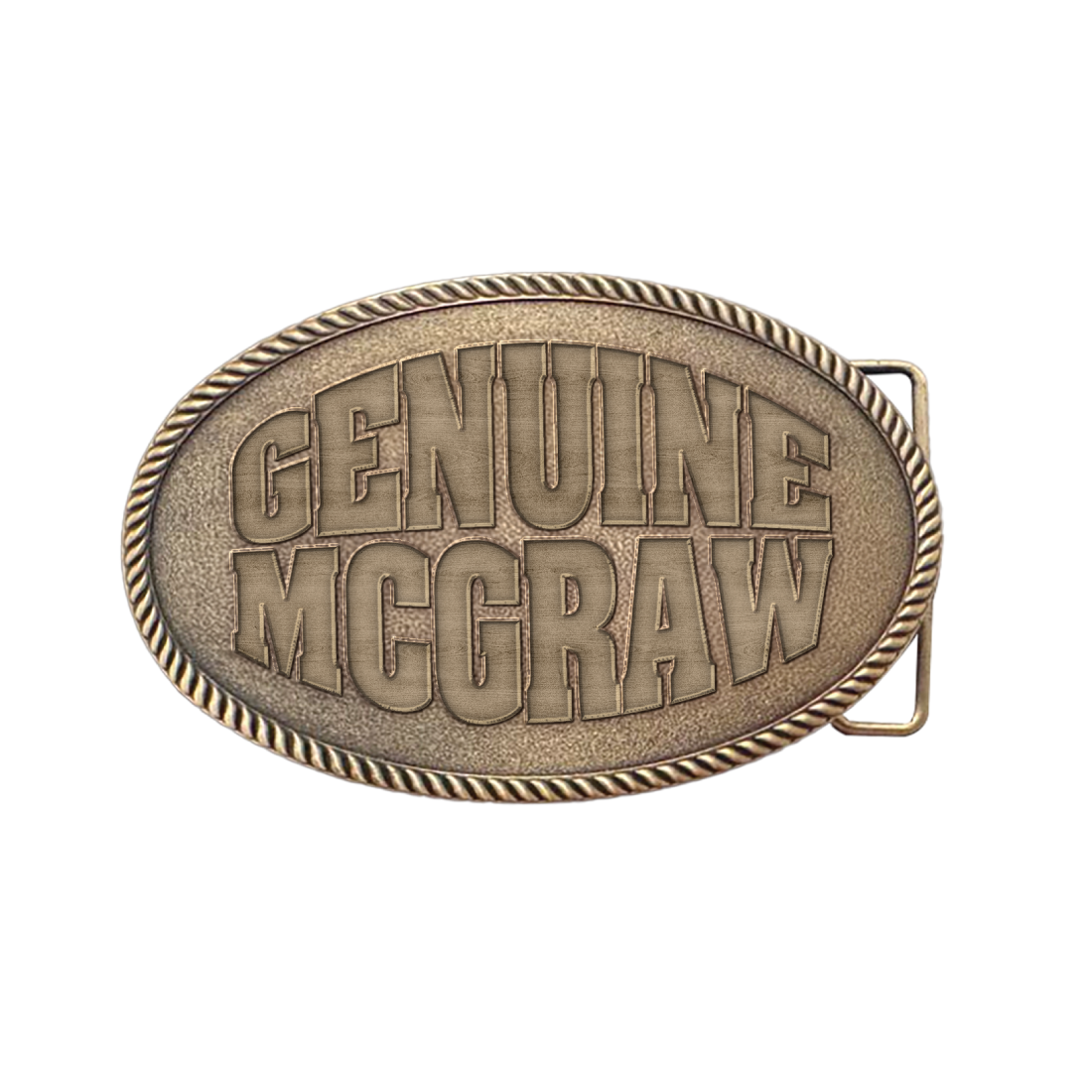 Genuine McGraw Belt Buckle - Tim McGraw Official Store