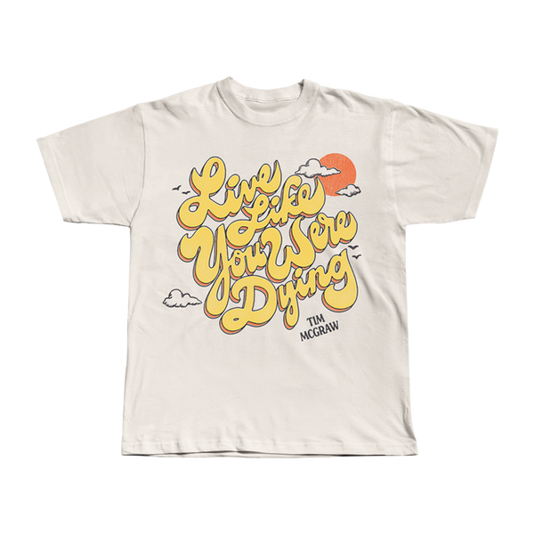 Live Like Sunset T-Shirt - Tim McGraw Official Store